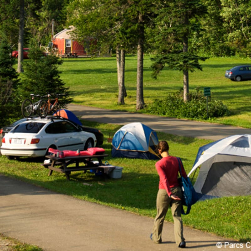 Camping du parc national de Forillon - oTENTik | Québec Vacances