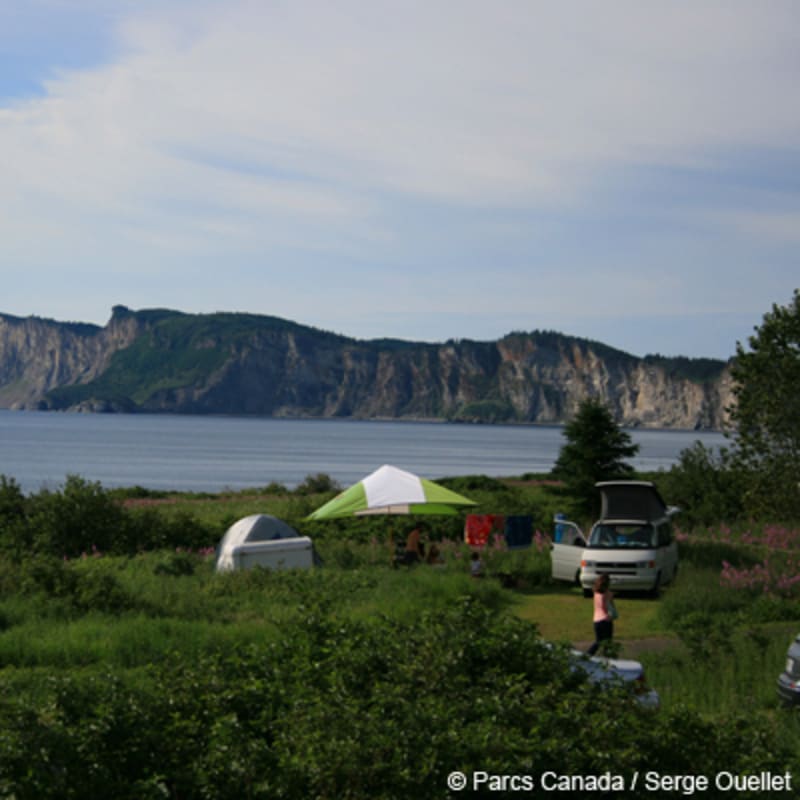 Camping du parc national de Forillon - oTENTik | Québec Vacances