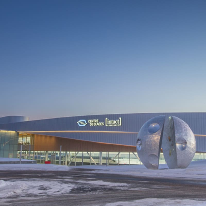Centre de glaces Intact Assurance | Québec Vacances